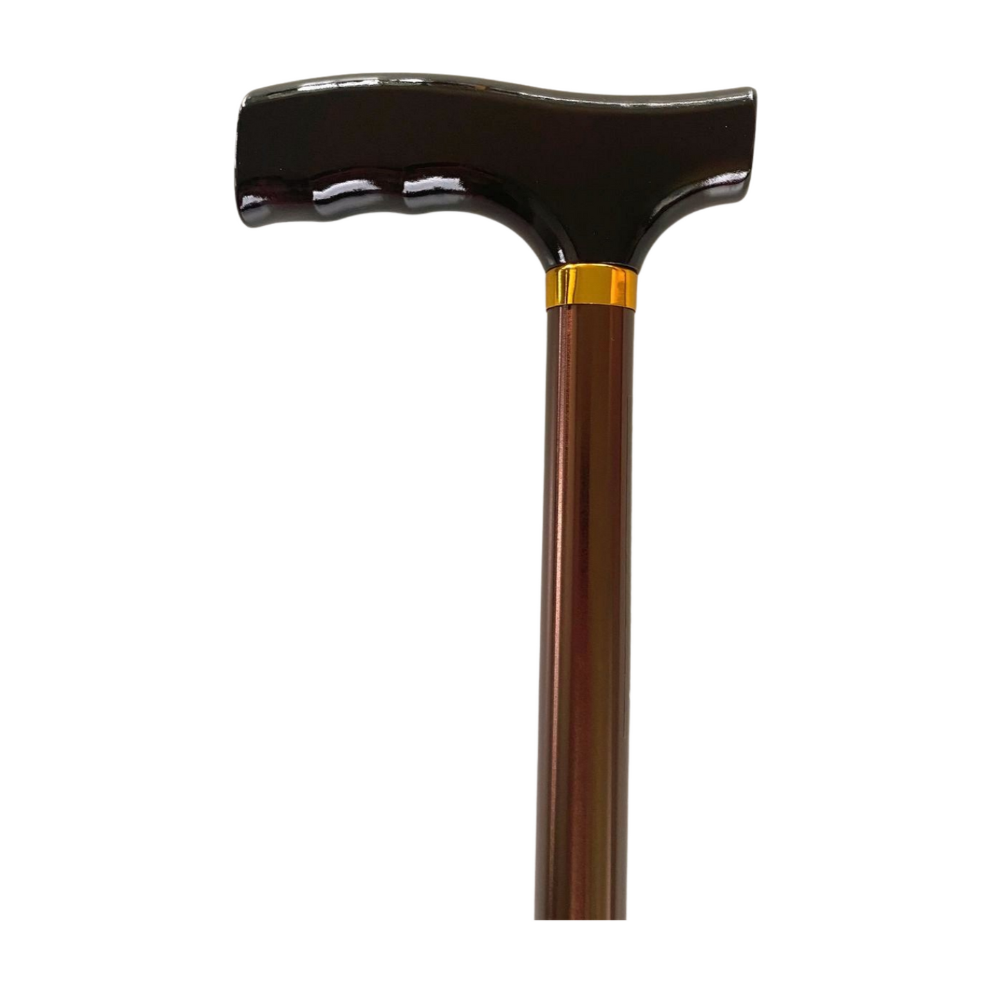 'T' Handle Walking Stick – Black | Mobility Plus NZ