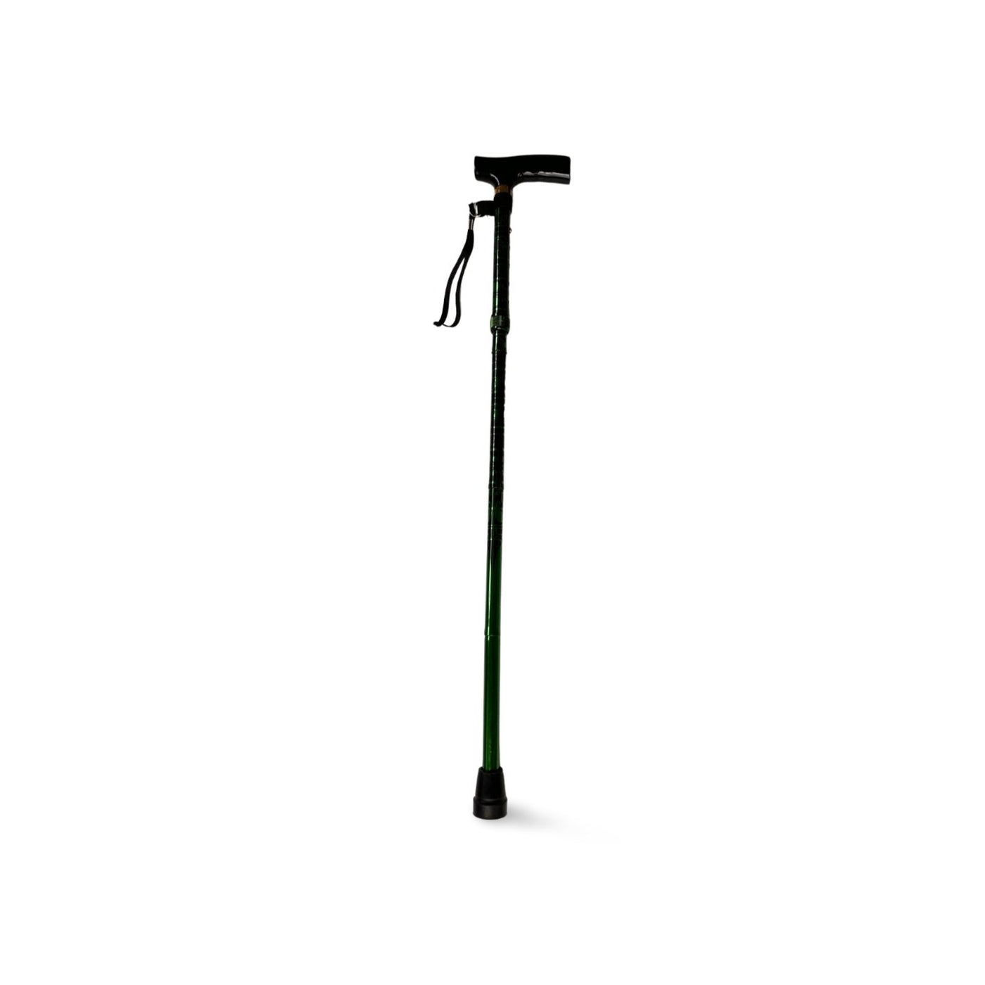 Folding T Handle Cane – Hue Pattern Walking Stick | Mobility Plus NZ