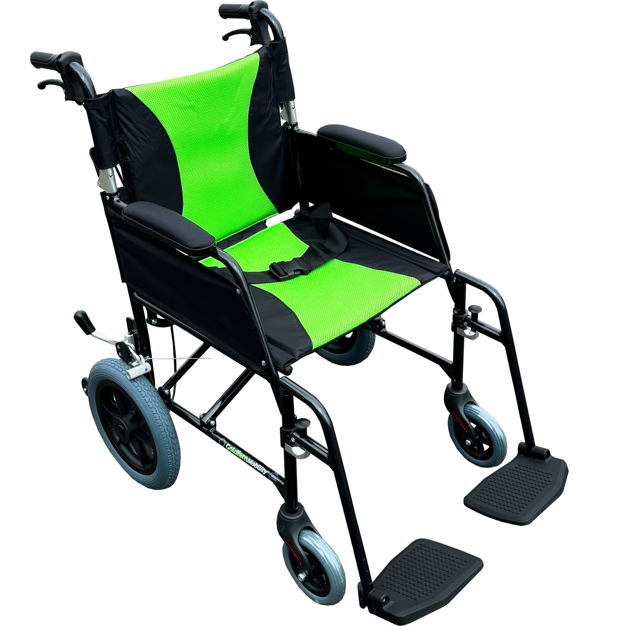 Goldfern Lightweight Transit Wheelchair | transport Plus NZ — Mobility Plus