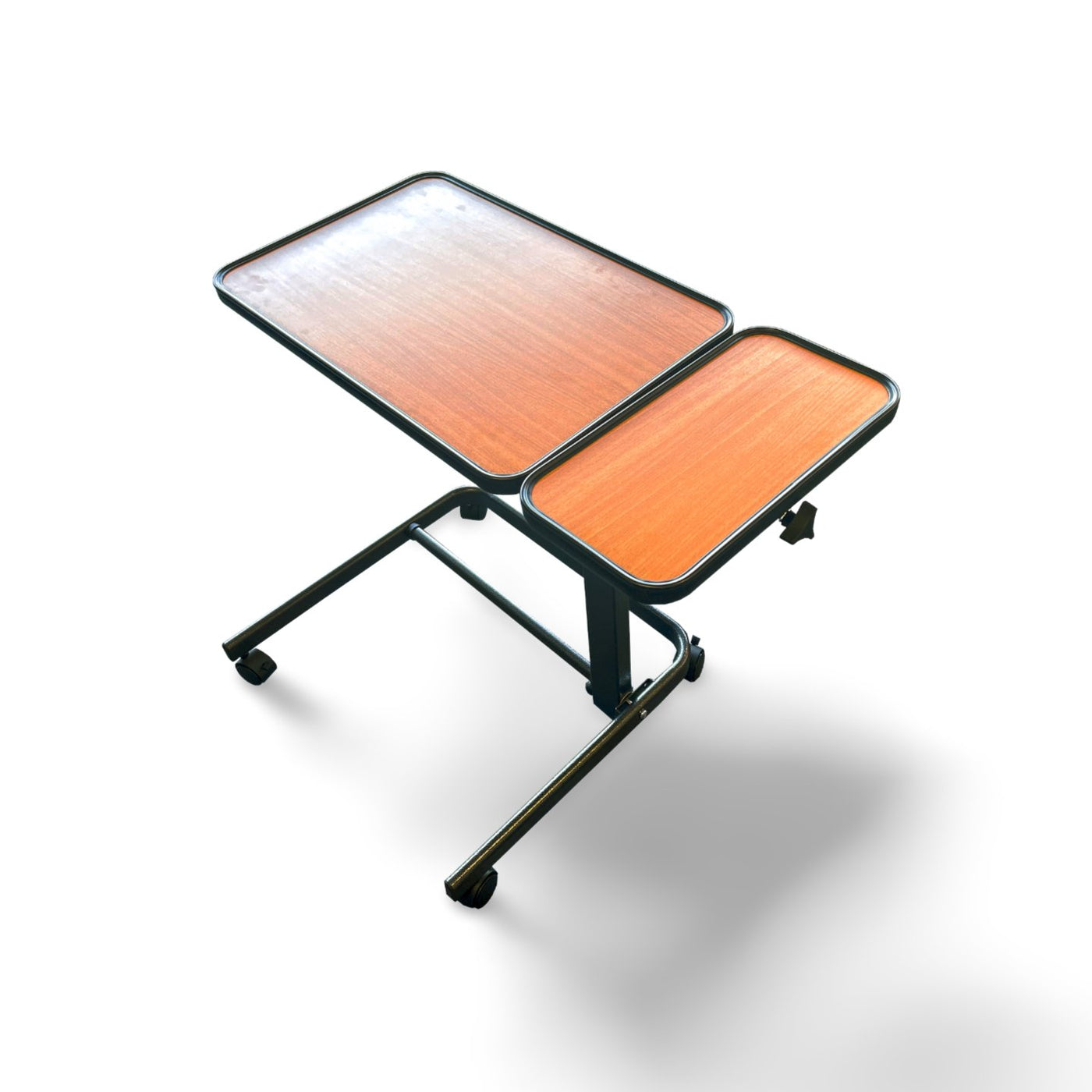 Over Bed Table – Tilting Split Top & Adjustable | Mobility Plus NZ