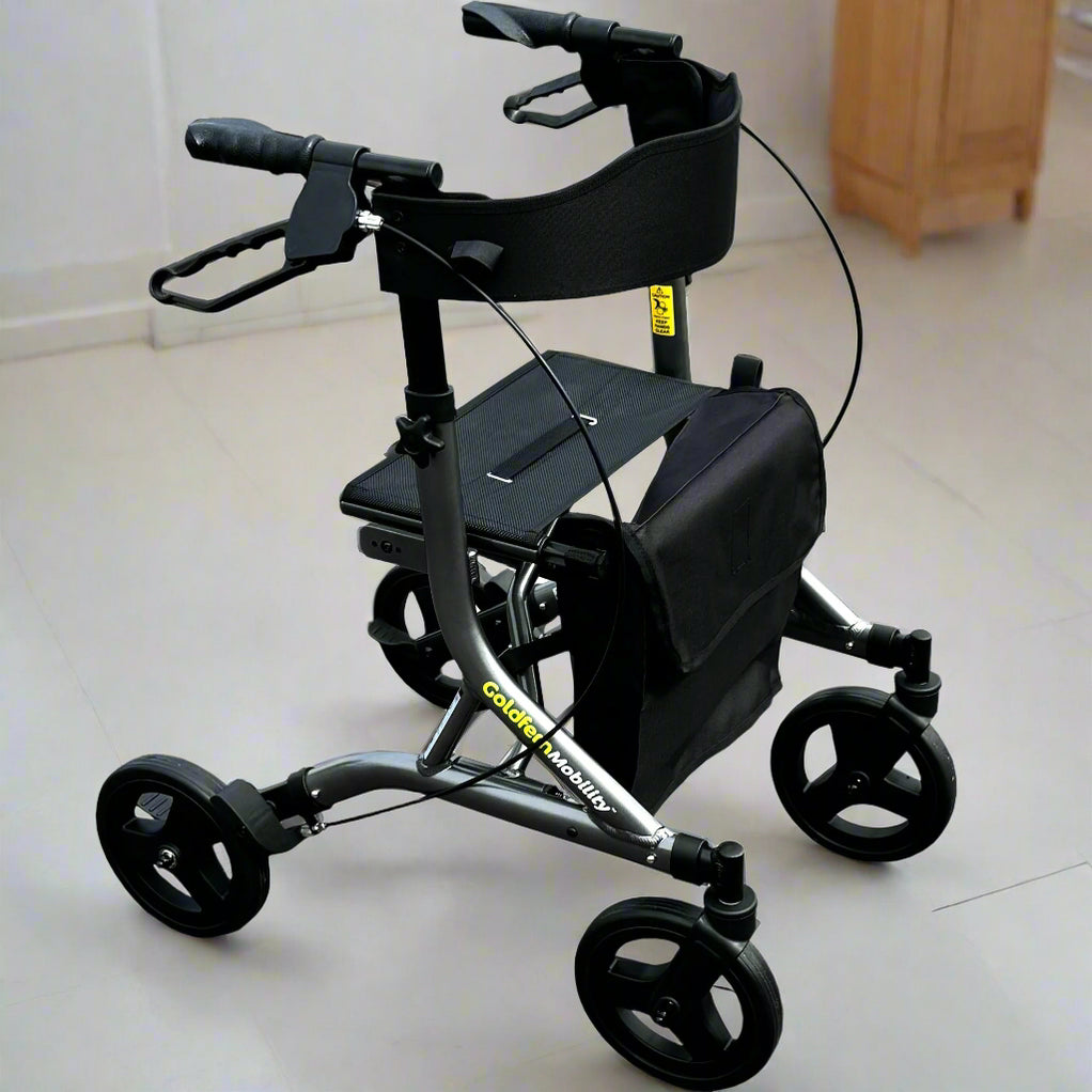 X-Fold™ MINI Rollator Walker – Narrow & Compact | Mobility Plus NZ ...