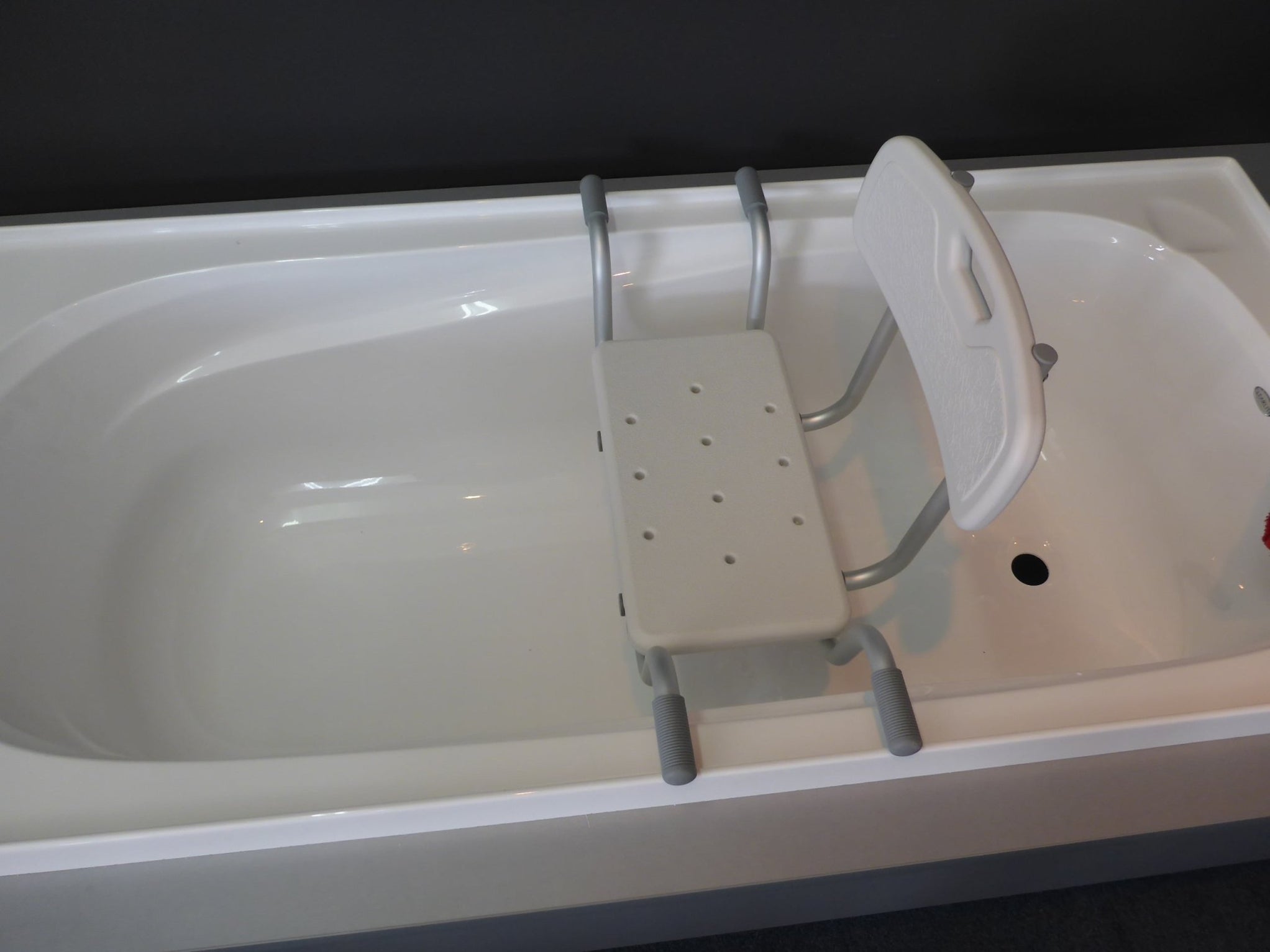 Bathtub Bench with Backrest for Safer Bathing | Mobility Plus NZ