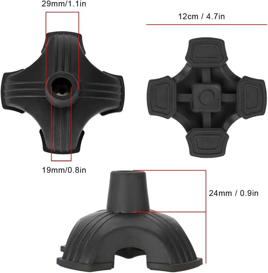Mobilis® Cane Stability Foot – Self-Standing Base | Mobility Plus NZ